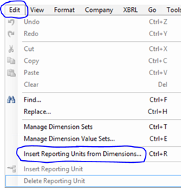 Creating reporting trees in Management Reporter