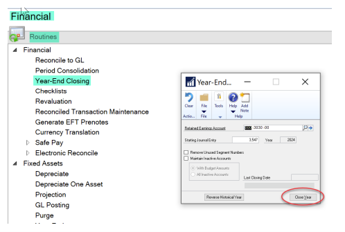 Year-End Close Process in Microsoft Dynamics GP: Tips and Tricks