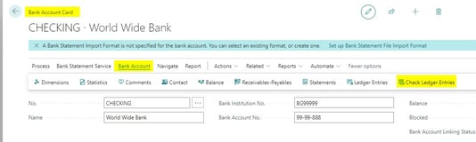 How to Void Checks in Microsoft Dynamics 365 Business Central