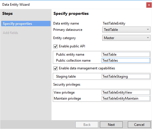 Microsoft Dynamics 365: Data Entity for a Table Without a Natural Key