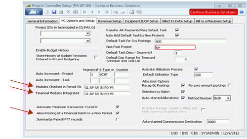 Closing Best Practices: Dynamics SL – Project Controller Module